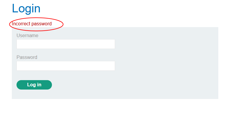 Wiki | Username Enumeration through Response Analysis | CQR