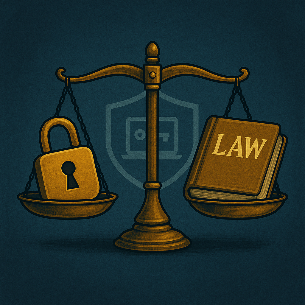 Cybersecurity Ethics & Lawfulness: Handling the Moral Code of the ...