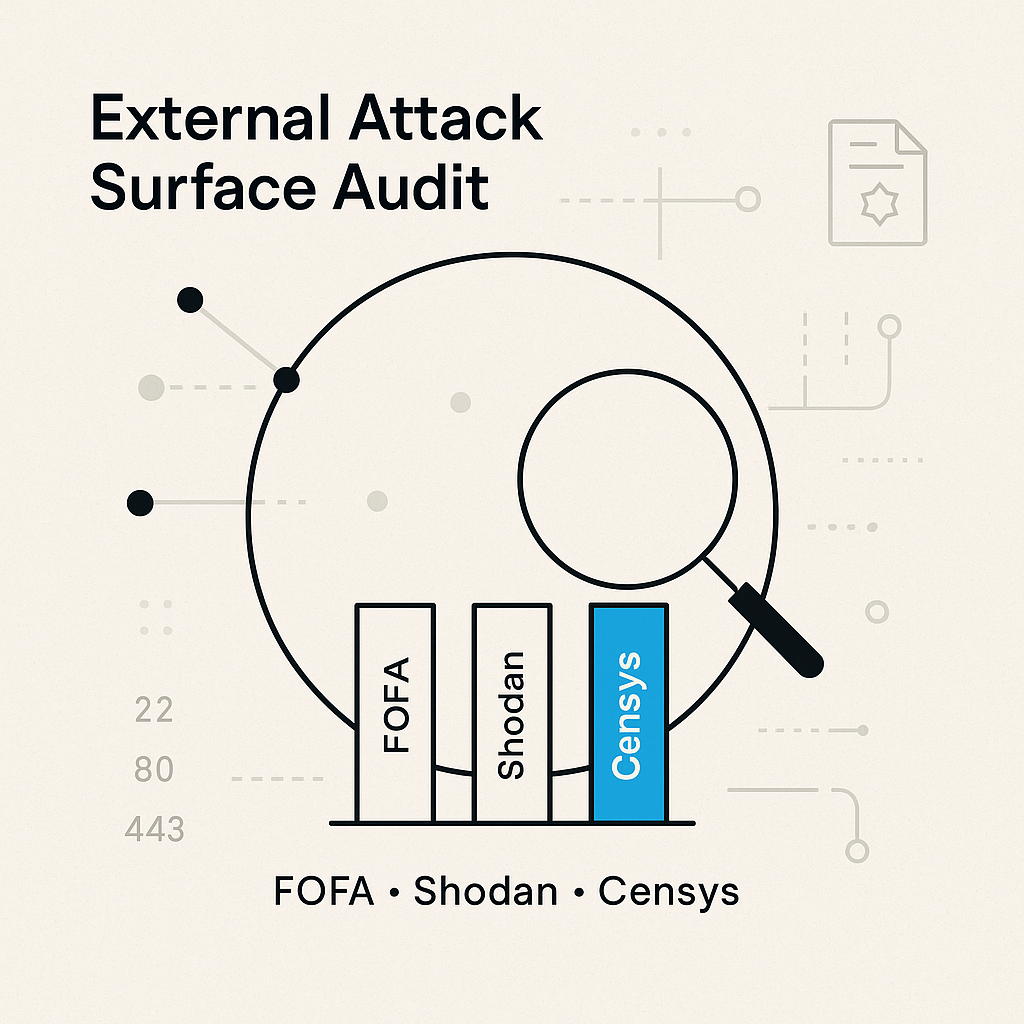 External Attack Surface Audit: How FOFA, Shodan, and Censys Help You ...